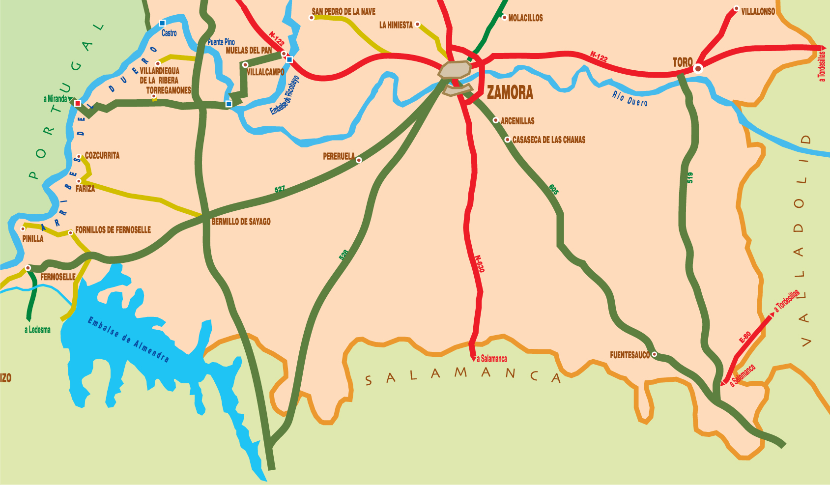 Turismo de Zamora , Turismo Sostenible